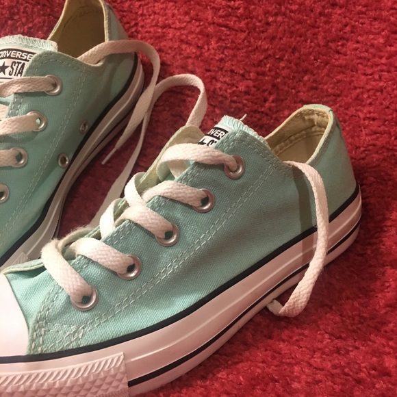 Converse | Shoes | Aqua Converse Chuck Taylors | Poshmark